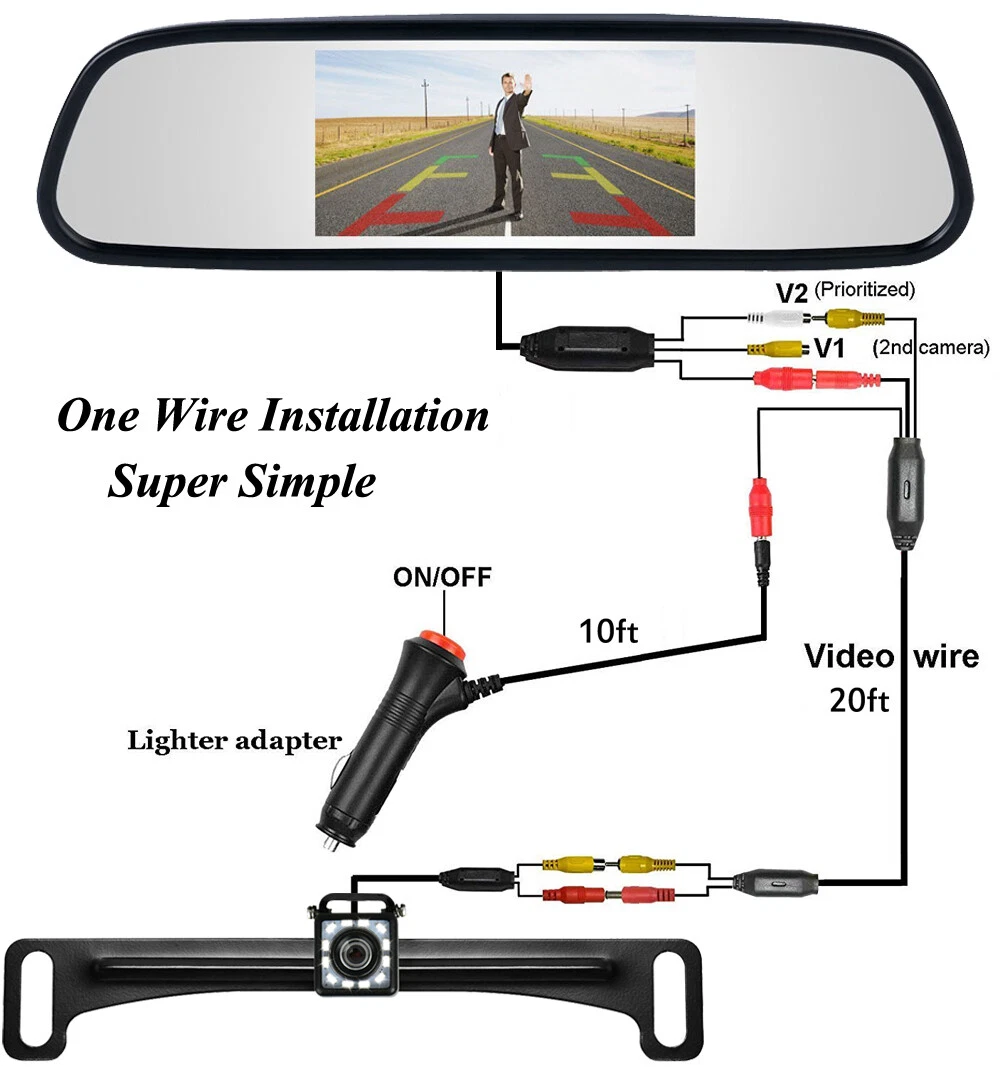 Side View Mirror Camera System