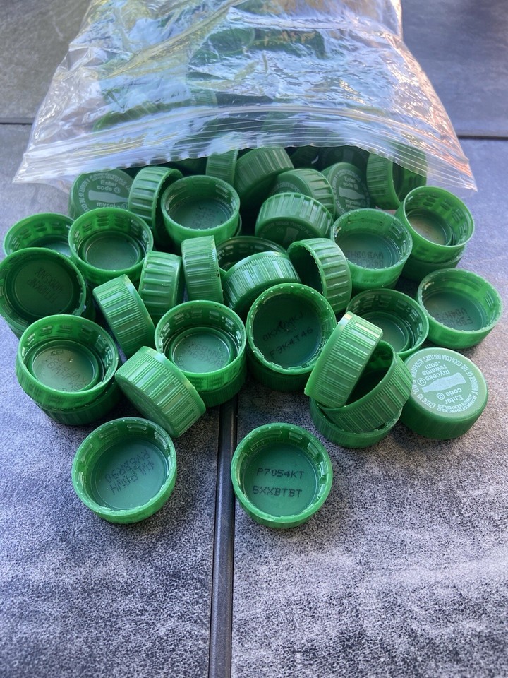 Coca cola Plastic Bottle Caps (LOT OF 100) color of your choice, Unused ...