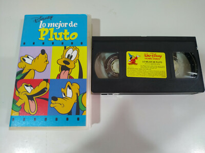 The Best Of PLUTO WALT DISNEY - VHS Tape Spanish - 2T | eBay