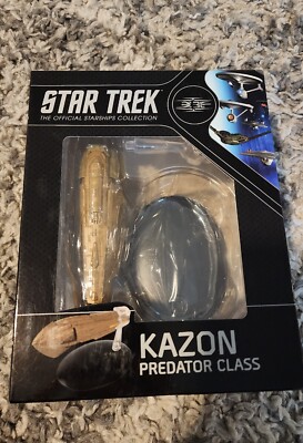Kazon Predator Class Star Trek Eaglemoss Bonus Edition new in box | eBay
