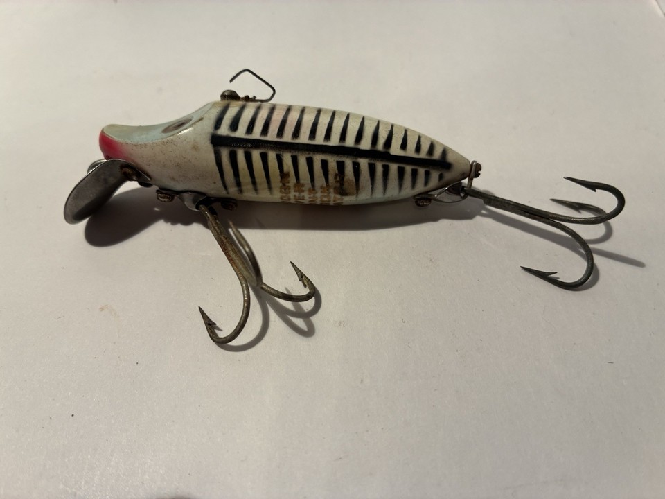 Vintage Heddon River Runt Spook Floater Fishing Lure W/ Dowagiac Minnow ...