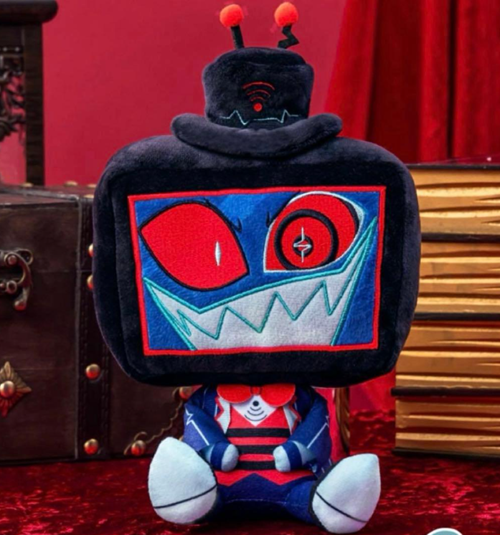 Hazbin Hotel Vox Sitting Plush Doll Toy 20cm Round One 2025 | eBay