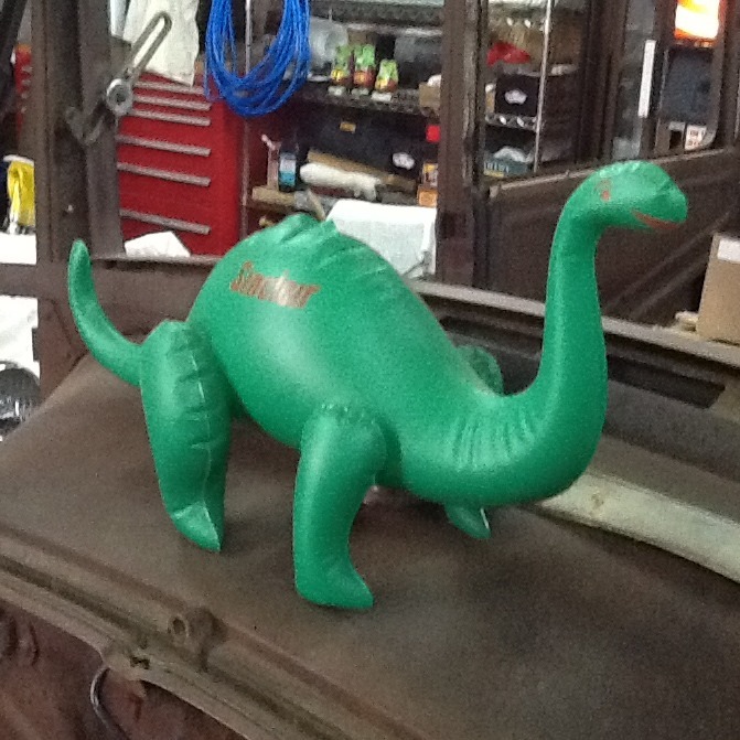 Sinclair Dino Blow-up Dinosaur - NICE | eBay