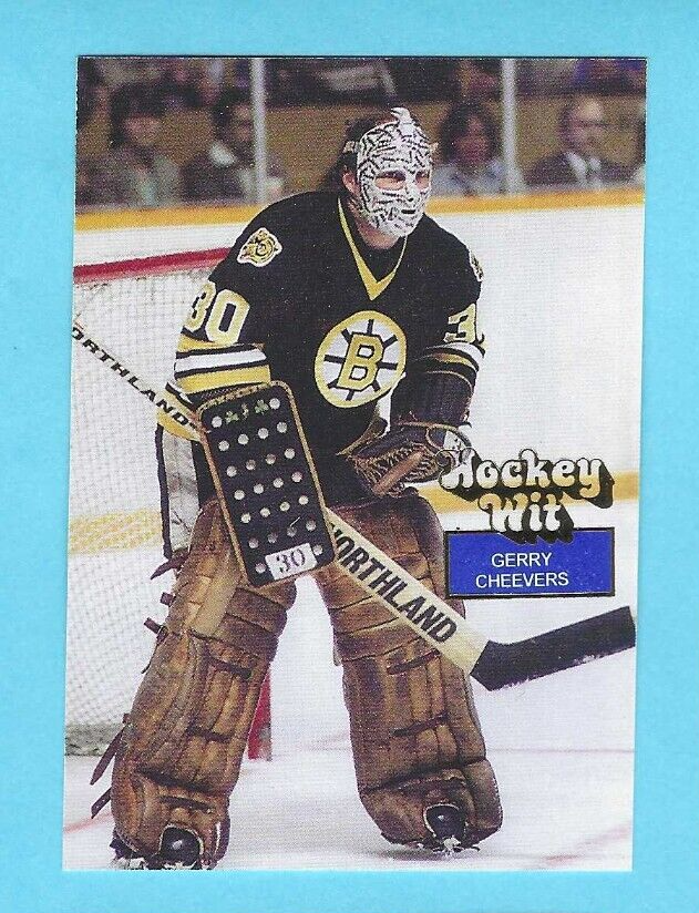 1994 Hockey Wit - #81 Gerry Cheevers for sale online | eBay