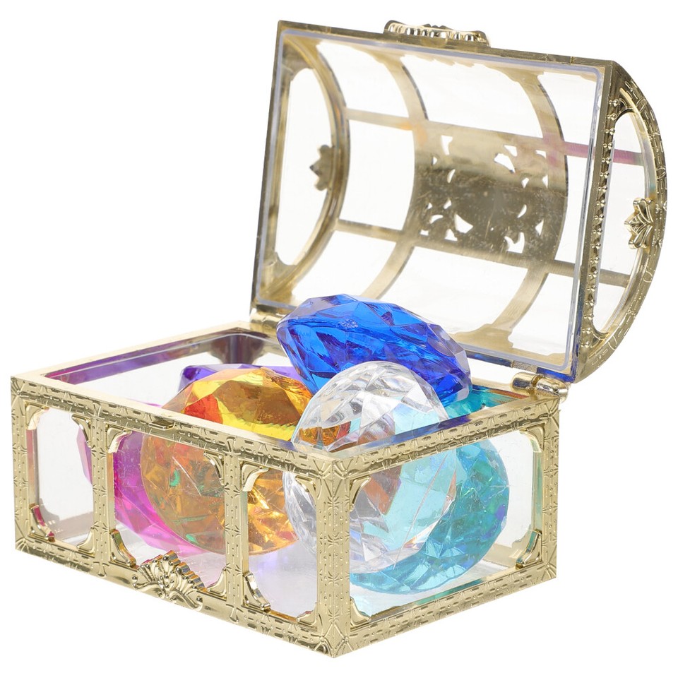 Kids Gemstone Toy Colorful Diving Pirate Treasure Diamonds Child Manual ...