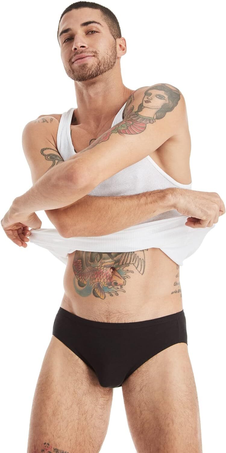 Hanes Mens Tagless Comfort Flex Fit Dyed Bikini 6 Pack Ebay