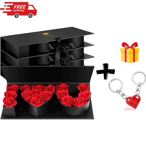 I Love You Box Thicker Letter Shaped Fillable Flowers Gift Box Love ...