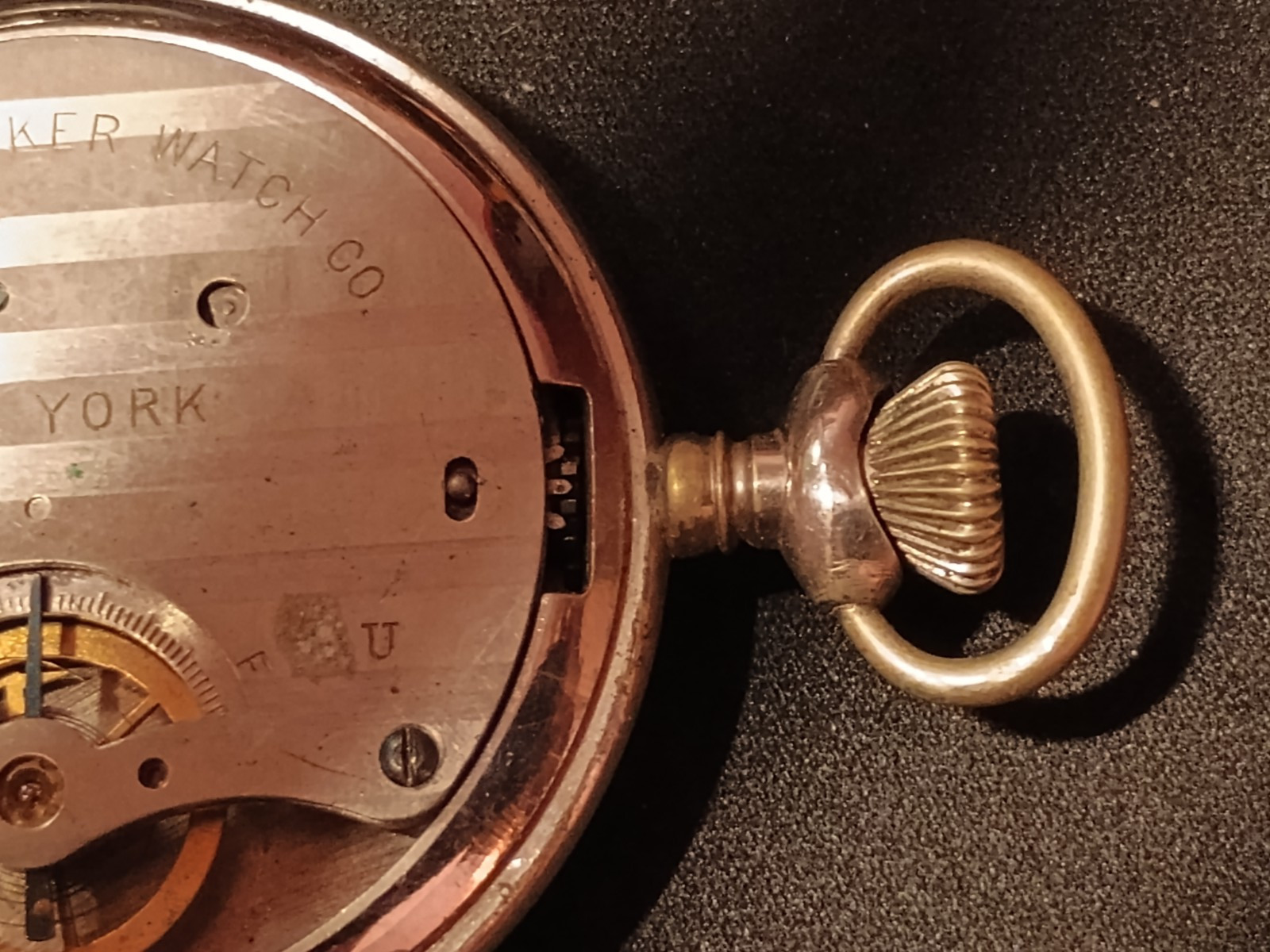 Vintage Knickerbocker Train Watch Co. N. Y. Pocket Watch | For Parts ...
