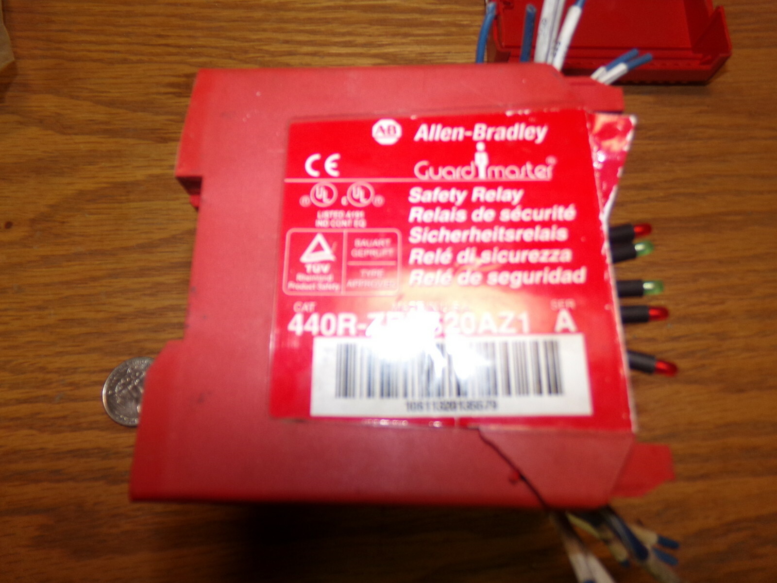 Allen Bradley 440R-ZBR520AZ1 Series A Safety Relay *FREE SHIPPING* | eBay
