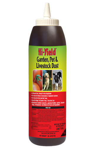 Hi-Yield Garden, Pet & Livestock Dust 1 lb permethrin 0.25% insecticide ...