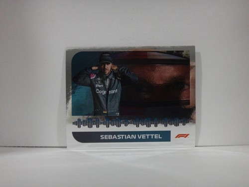 2021 Topps F1 Stickers Sebastian Vettel #86 Foil | eBay