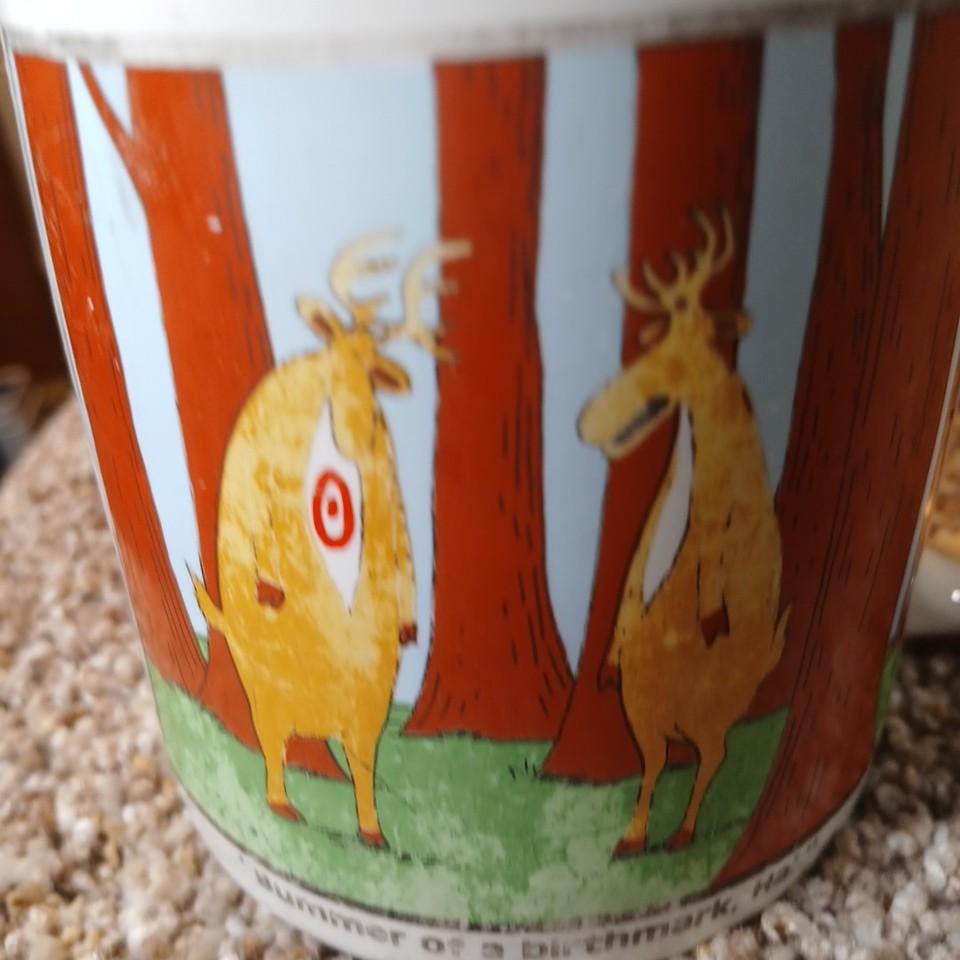 The Far Side Coffee Mug Bummer of a Birthmark Hal Deer Official Gary ...