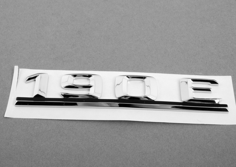 MB 190 W201 Rear Trunk Lid 190E Badge Emblem A2018172015 | Genuine OEM ...
