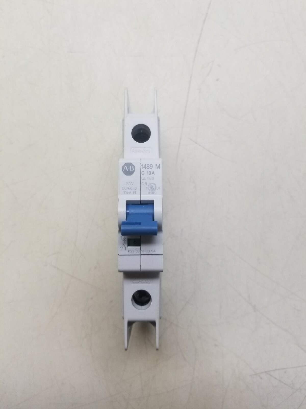 Allen-Bradley 1489-M1C100 Ser D 1 Pole Circuit Breaker | eBay