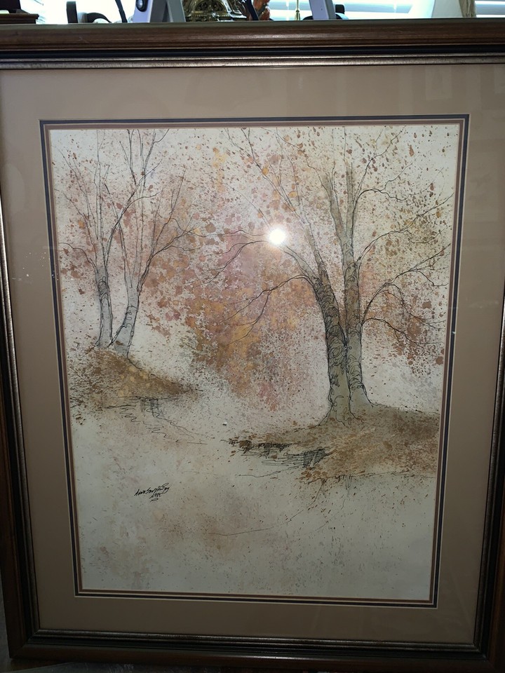 Anna Sandhu Ray Watercolor Painting | eBay