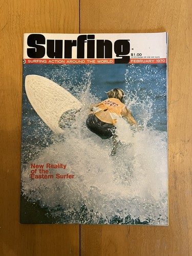 VINTAGE 1970 SURFING MAGAZINE SURFER WAYNE LYNCH EAST COAST LOOK IN ...