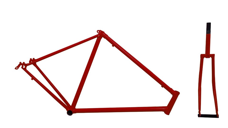 700C Hand Copper Brazing Welded Road Bike Frame with Bicycle Fork DIY ...