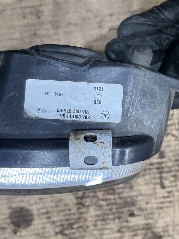 2003-2006 Mercedes R230 SL500 SL600 Left Side Fog Light Lamp 2038201156 ...