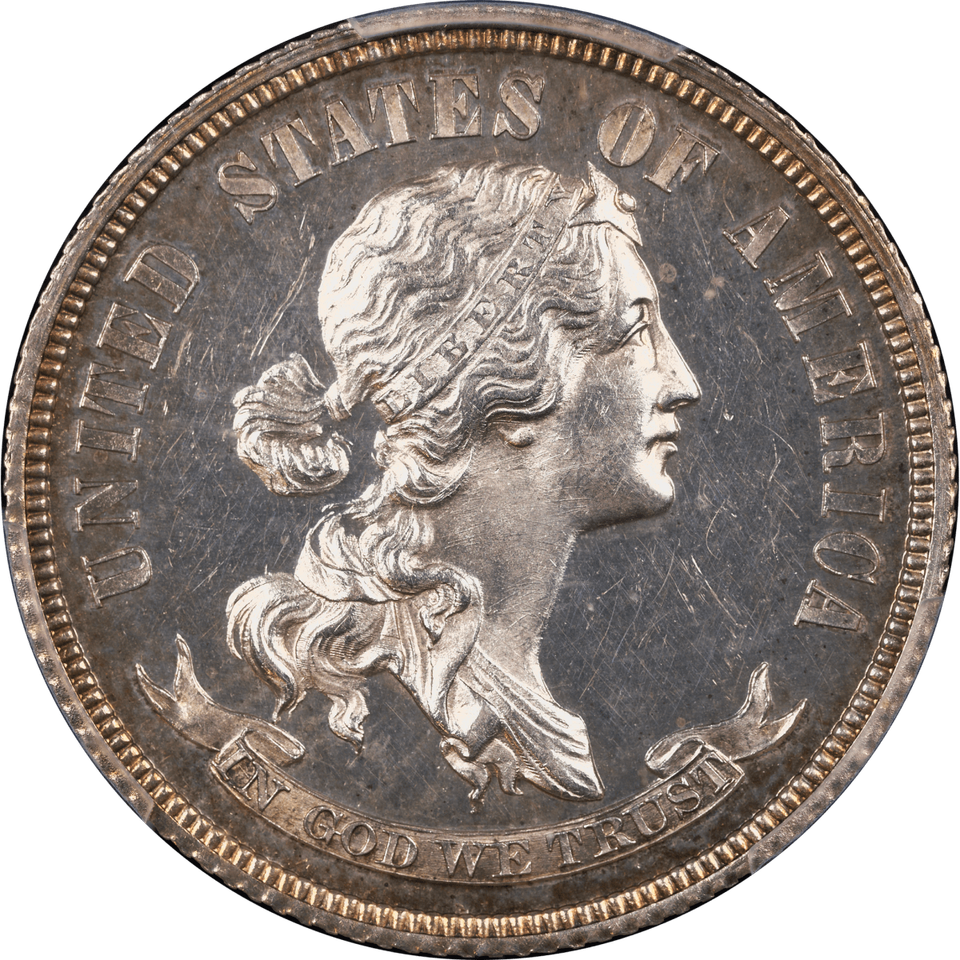 1869 Standard Silver Pattern Quarter (25c) J-733 PCGS PR63 CAM | eBay