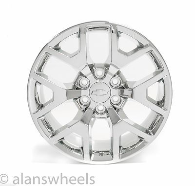 4 NEW Chevy Silverado Avalanche Chrome 20” Wheels Rims Lugs Free ...