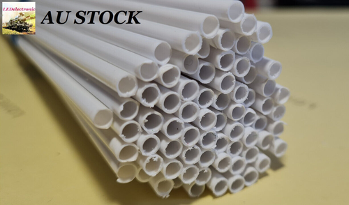 25 cm ABS Styrene Plastic Round Tube Dia 2, 4mm, for modelling | eBay