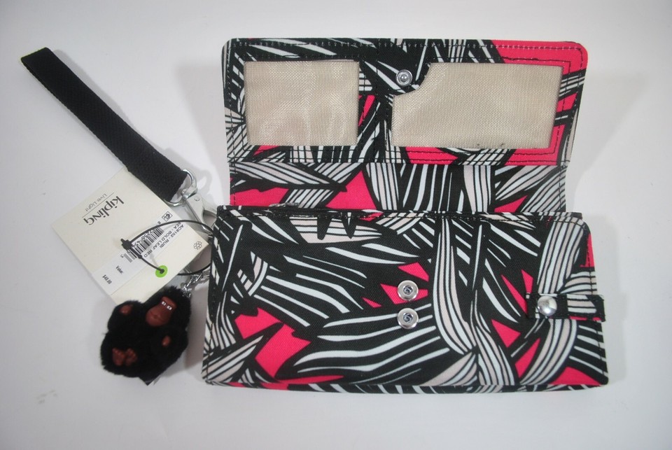 New With Tag Kipling RUBI Large Wallet / Wristlet with Furry Monkey | eBay