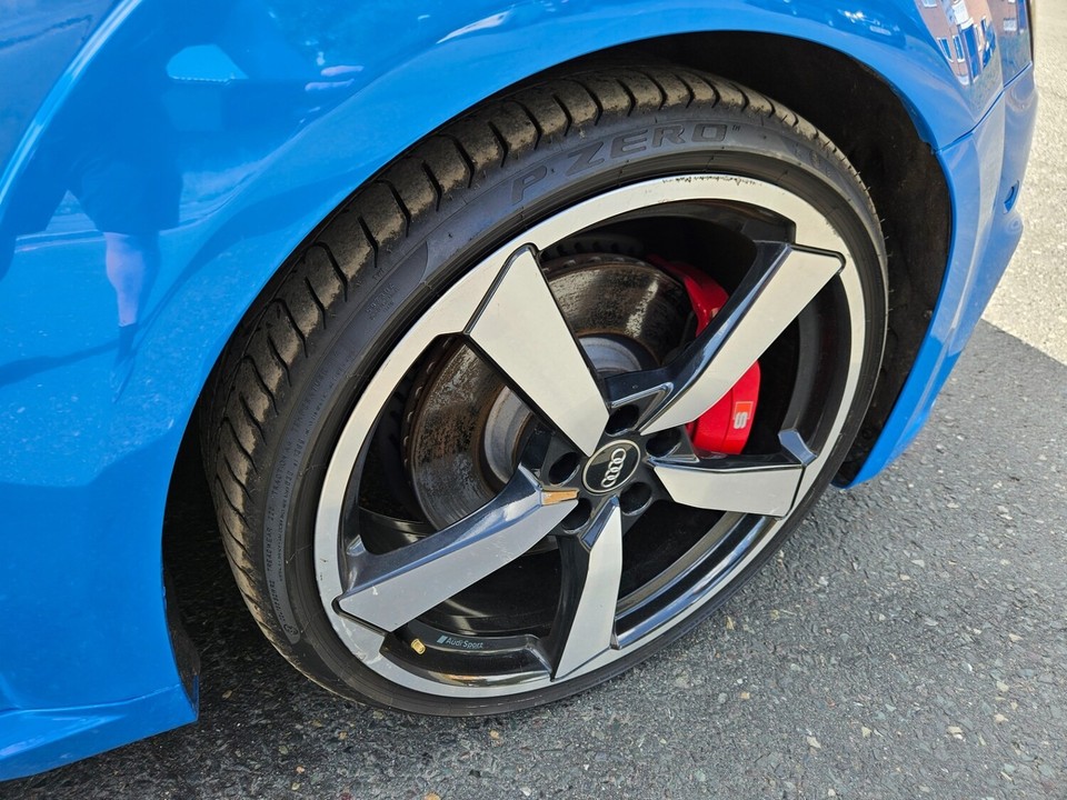 2021 AUDI TT 50 TFSI 320 Quattro TTS Vorsprung S Tronic Blue Damaged ...