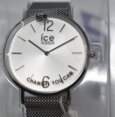 ICE-Watch city Milanese Watch with Silver shiny Bracelet 012700 silver ...