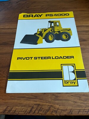 Bray PS4000 Wheel Loader Brochure AMIL22 | eBay