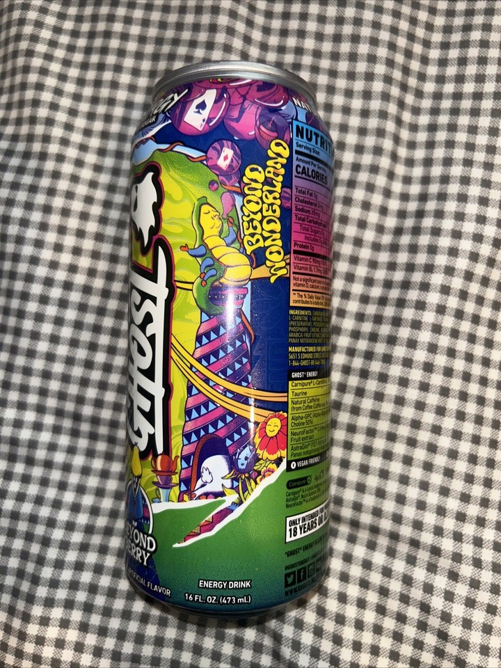 Beyond Wonderland 2024 Beyond Berry Ghost Energy Drink. Insomniac | eBay