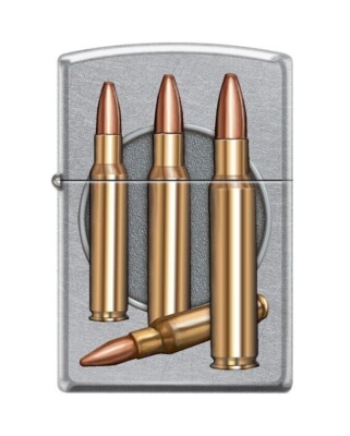 Zippo Bullets Design, Street Chrome Finish Lighter | eBay