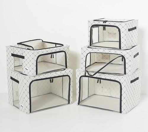 Periea Set of 5 Collapsible Storage Box Collection V36860 | eBay