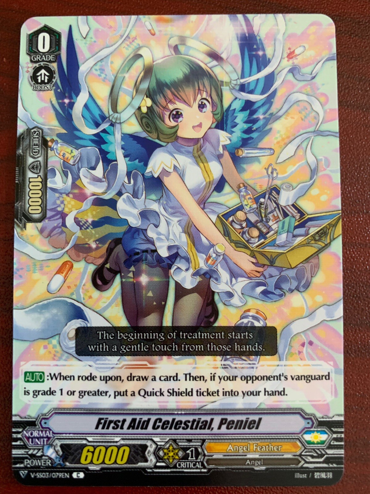 CARDFIGHT VANGUARD ANGEL FEATHER STARTER SET AID-ROID RESH PENIEL V ...