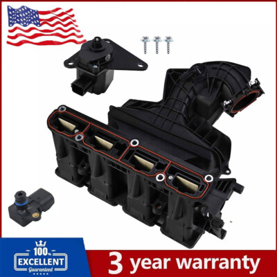Intake Manifold w/ Runner Control Valve Sensor For 07-17 Jeep Patriot ...