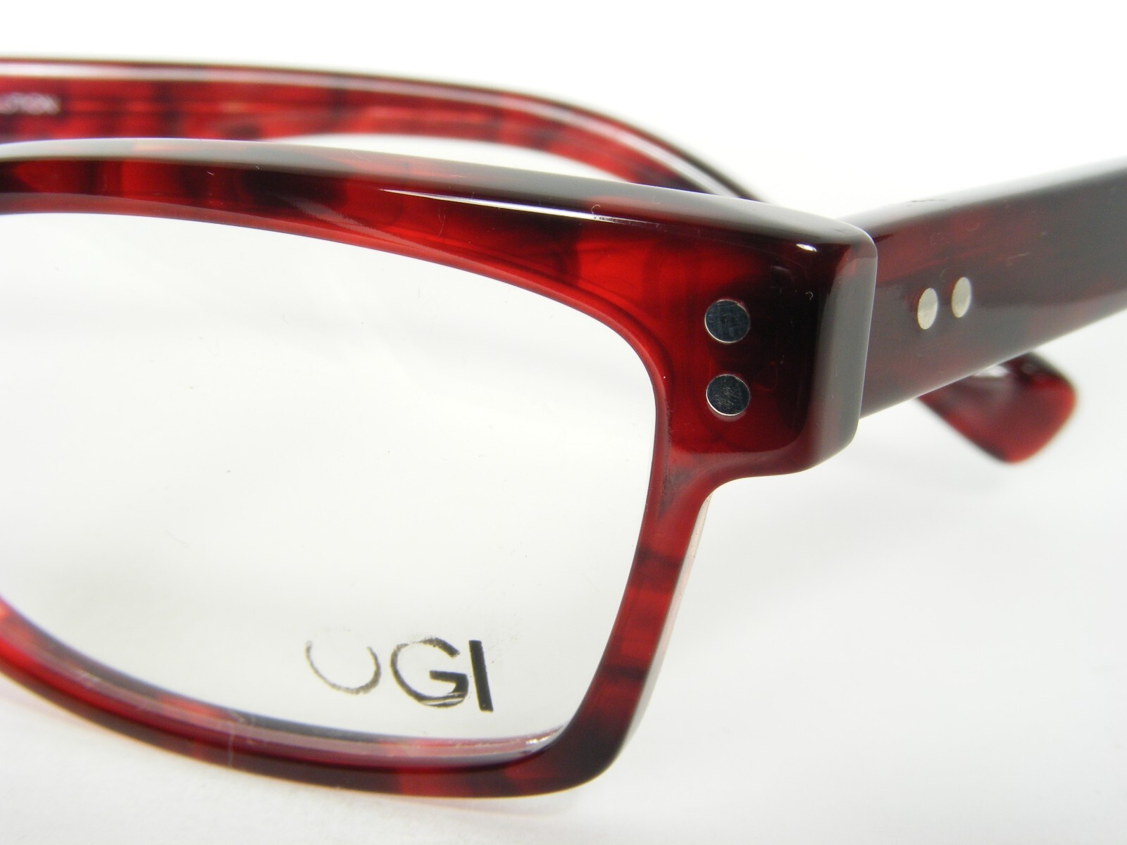 OGI EVOLUTION 3064 408 CRIMSON RED DEMI EYEGLASSES GLASSES 52-17-140mm ...