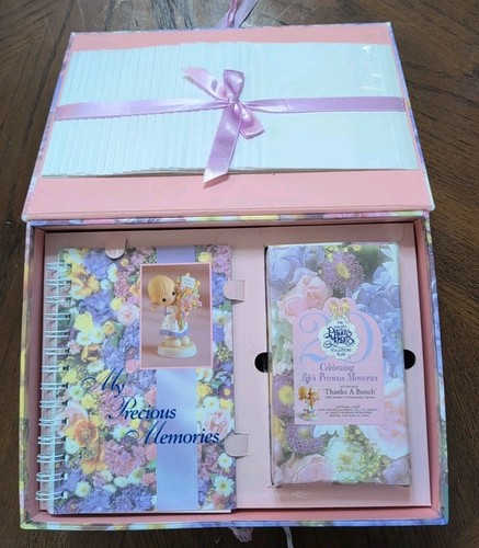 Precious Moments - Memory Box Kit with Notebook - C0020 - 1999 - Thanks ...