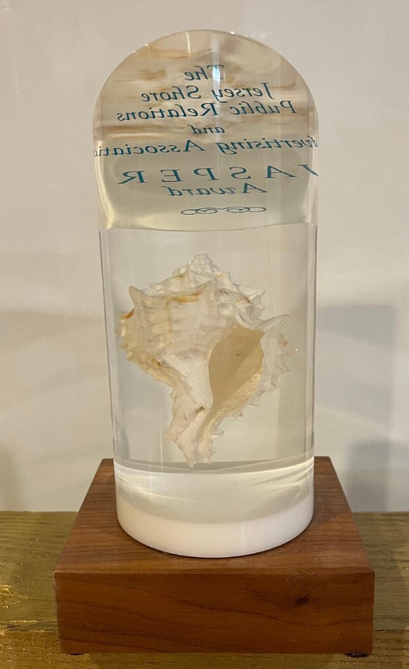 MIKES HARD LEMONADE RADIO COMMERCIAL AWARD TROPHY MUREX SEA SHELL ...