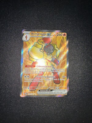 Pokémon TCG Armarouge ex 218/182 Paradox Rift Full Art Ultra Rare NM | eBay