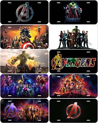 Avengers Novelty Auto Car License Plate | eBay