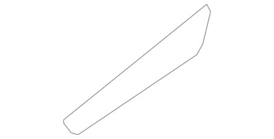 Mercedes Benz Genuine A 35 AMG 2020-2022 Left Side Spoiler 1778854304 ...