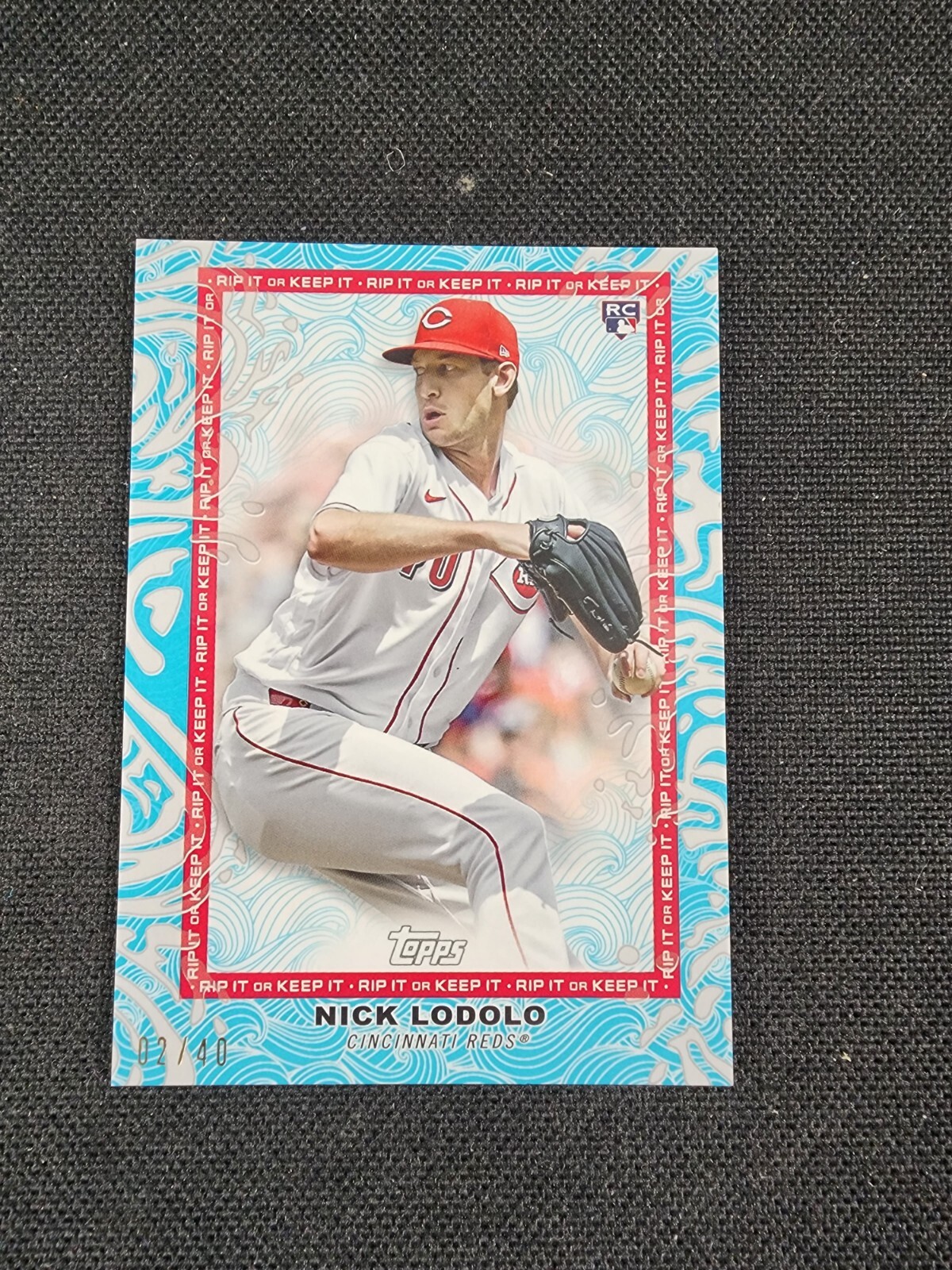 2022 Topps Rip - Riptide Ripped #49 Nick Lodolo /40 (RC) for sale ...