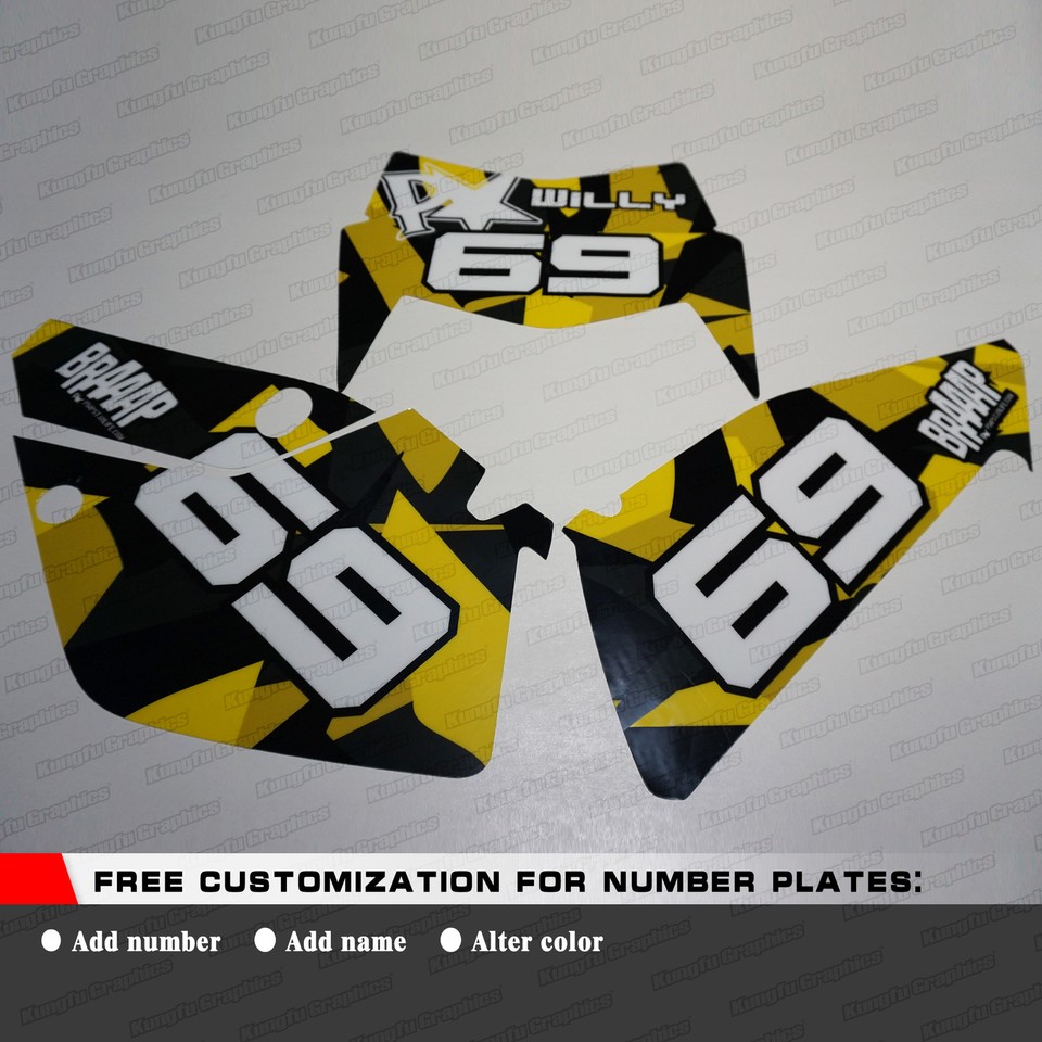 Kungfu Graphics Custom Sticker Kit for FS 450 TE FE 150 250 300 2017 ...