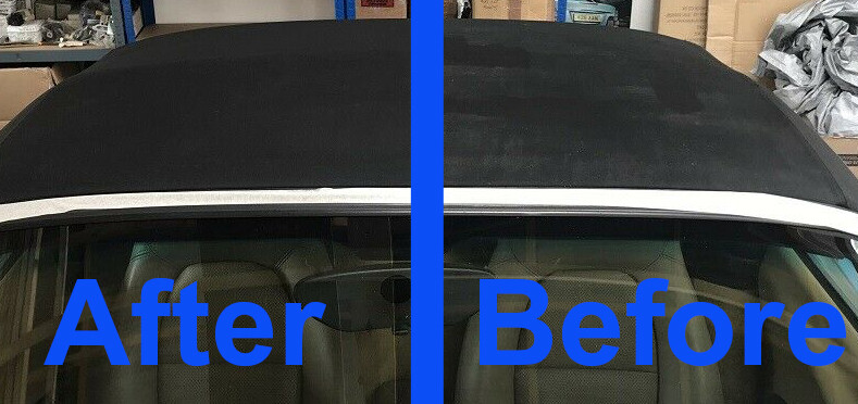 Car Convertible Soft Top Canvas Roof Colourant Restorer Dye 500ml ...