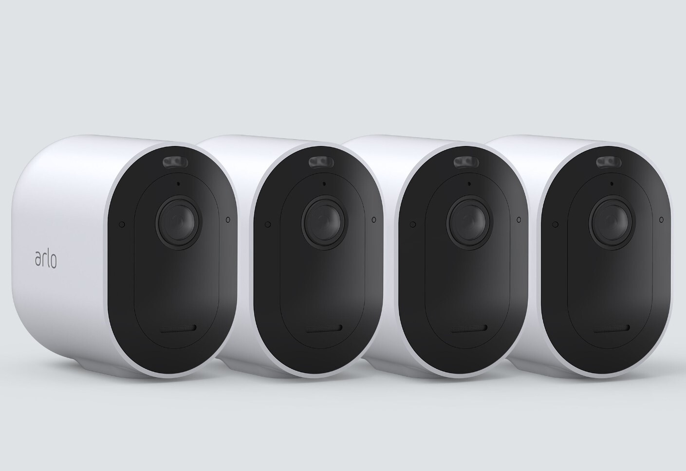 Arlo VMC4450P-100NAR Pro 4 Series Security Camera 4 Pack - Certified ...