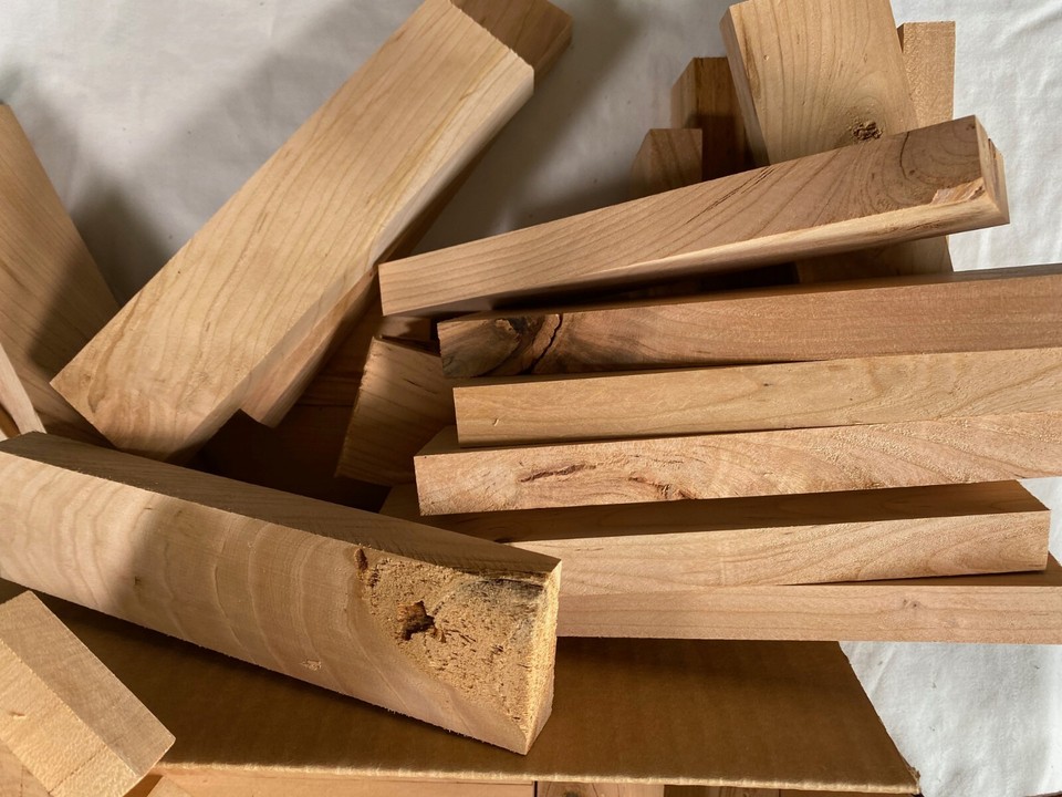 Scrap Box of All Small Pieces of Wood. Pick your species, Walnut, Maple ...