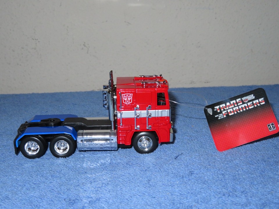 CABOVER SEMI TRACTOR TRANSFORMERS OPTIMUS 1:32 JADA HASBRO | eBay