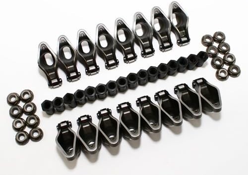 SBC 350 Vortec Chevy Roller Tip Rockers 1.5 Ratio 3/8 W/Polylocks Self ...