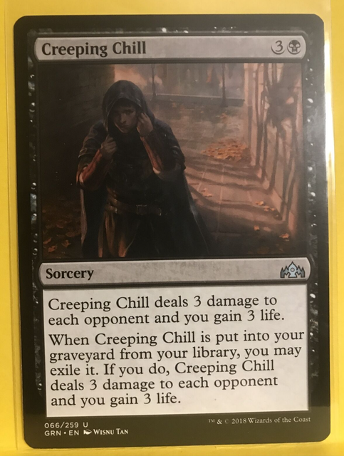 MTG Creeping Chill Guilds of Ravnica 066/259 Regular Uncommon for sale ...