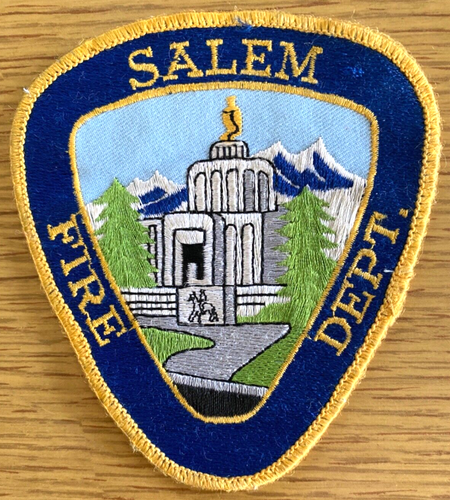 CITY OF SALEM FIRE DEPARTMENT embroidered firefighting cloth patch OREGON TOWN | eBay