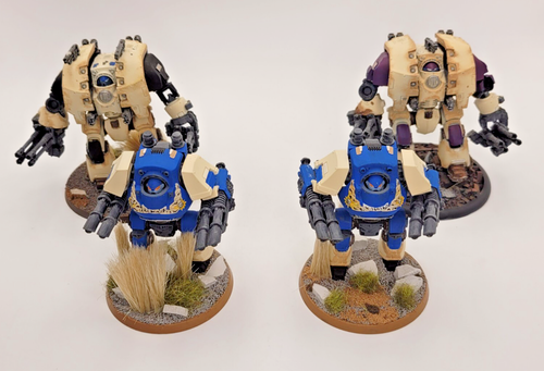 30k/40k Horus Heresy Space Marines Leviathan & Contemptor Dreadnought ...